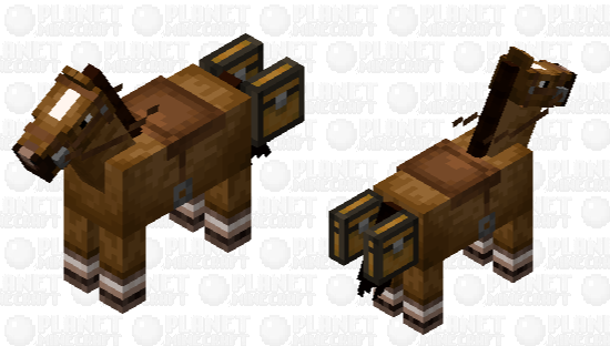 Standard Creamy Horse Texture in 2x Resolution - Base Minecraft Mob Skin