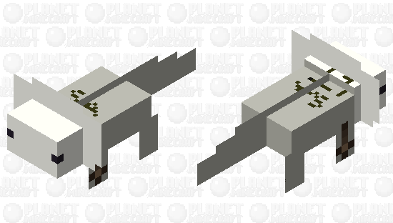 axolotols but they are all salt shakers Minecraft Mob Skin