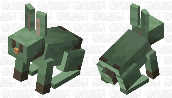Lush rabbit Minecraft Mob Skin