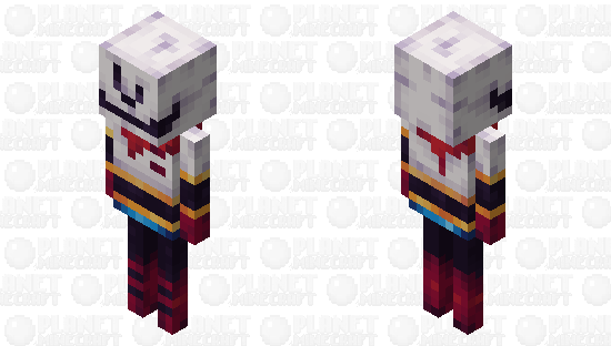 Papyrus - Undertale Minecraft Mob Skin