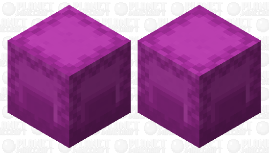 Standard Magenta Shulker Box Texture in 2x Resolution - Base Minecraft ...