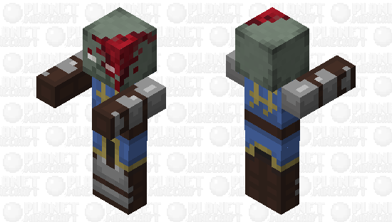 Medieval Zombie Minecraft Mob Skin