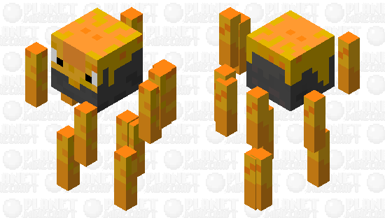 Blaze HD Minecraft Mob Skin