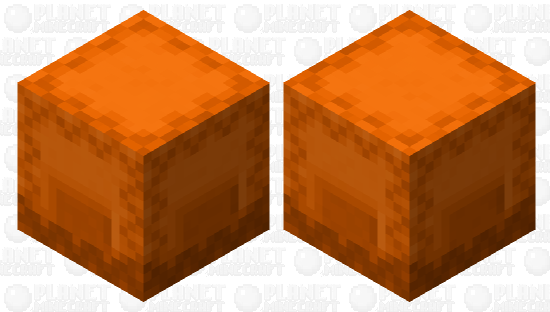 Standard Orange Shulker Box Texture in 2x Resolution - Base Minecraft ...