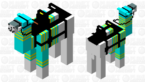 Rideable temmie (camel) Minecraft Mob Skin