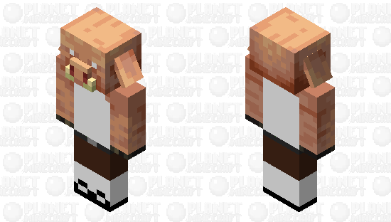 Crimson Forest Families: Piglin gang2 (Beta Version) Minecraft Mob Skin