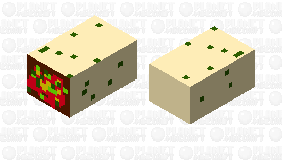 Burrito with Peas Minecraft Mob Skin