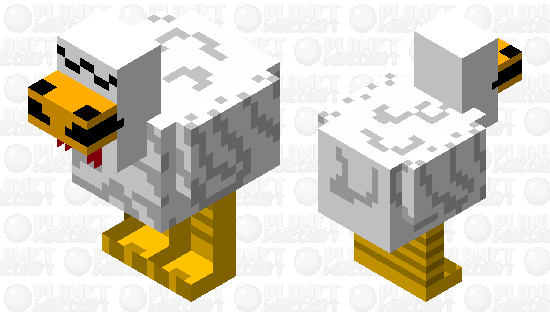talking chicken Minecraft Mob Skin