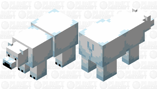 polar bear Minecraft Mob Skin