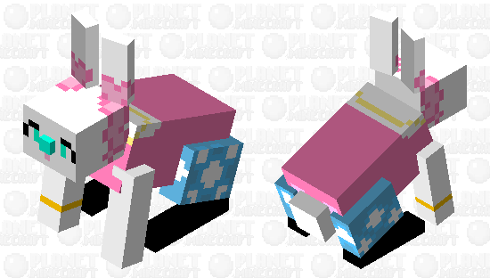 Stylist Rabbit Minecraft Mob Skin