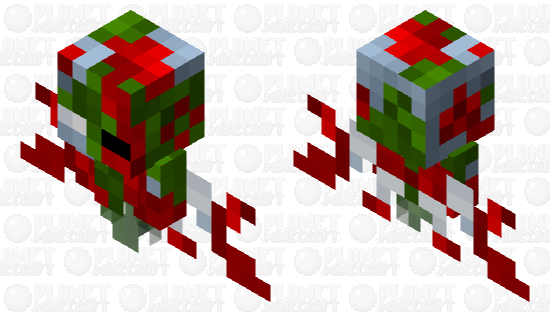 Zombified vex Minecraft Mob Skin