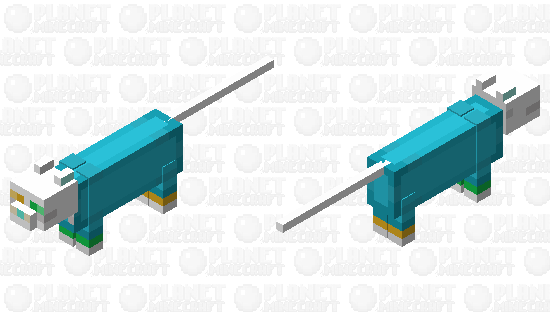 Mysticat Cat Minecraft Mob Skin