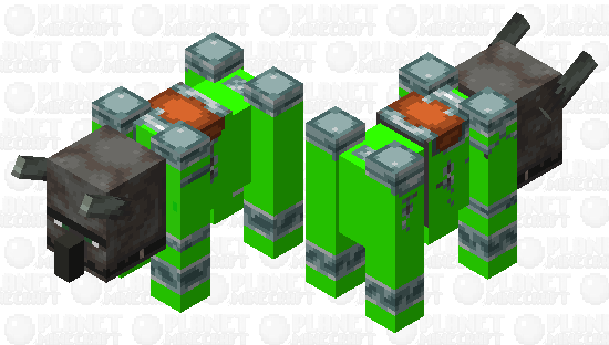 Zombie rap injure Minecraft Mob Skin