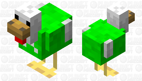 CC shirt chicken Minecraft Mob Skin