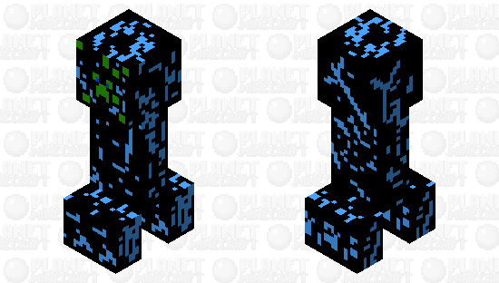 creper obscure cargado malvado Minecraft Mob Skin