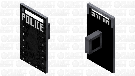 Riot Sheild Minecraft Mob Skin