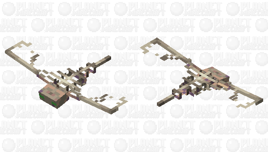 Skeloton Phantom Minecraft Mob Skin