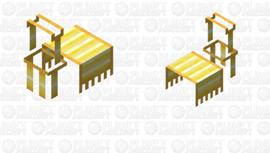 Standard Yellow Carpet Decor for Llamas Texture in 2x Resolution - Base ...