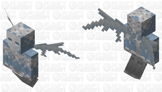 Bone Armor Vex Minecraft Mob Skin