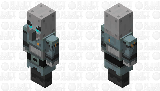 TF2 Pillager Robot Minecraft Mob Skin