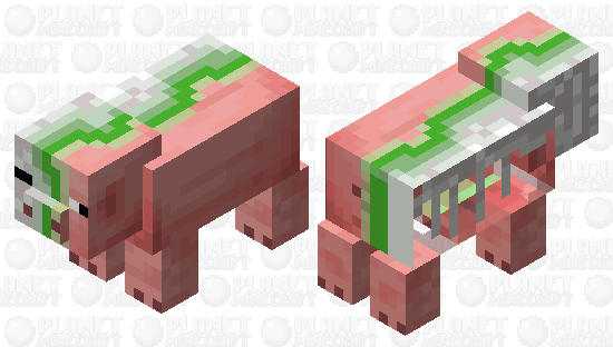 Zombie pig Minecraft Mob Skin