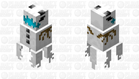 Snow Wraith Minecraft Mob Skin