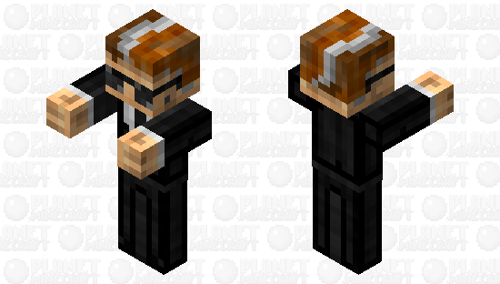 Agent Smith Minecraft Mob Skin