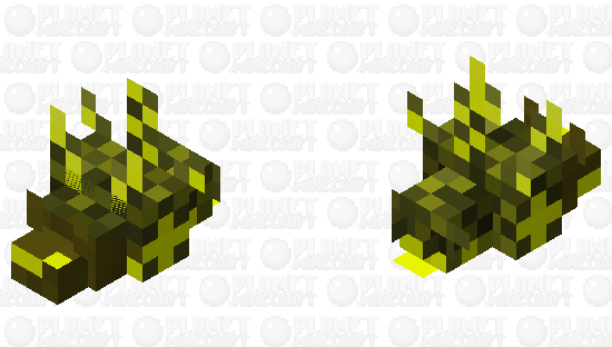 Acid Originium Slug - Arknights (Silverfish) Minecraft Mob Skin