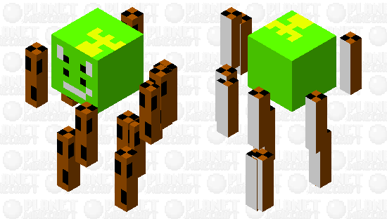 King pig with wood Minecraft Mob Skin