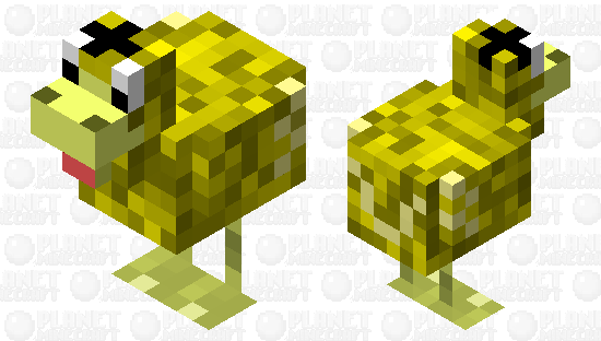 Pokémon Psyduck Minecraft Mob Skin