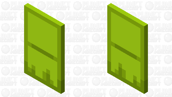 Lime Hive Style Cape Minecraft Mob Skin