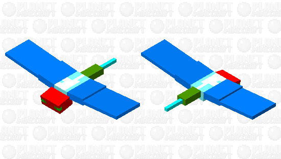 Elemental phantom Minecraft Mob Skin