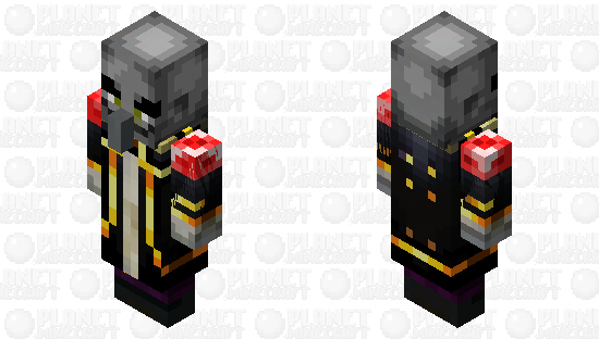 Mago Oscuro Minecraft Mob Skin