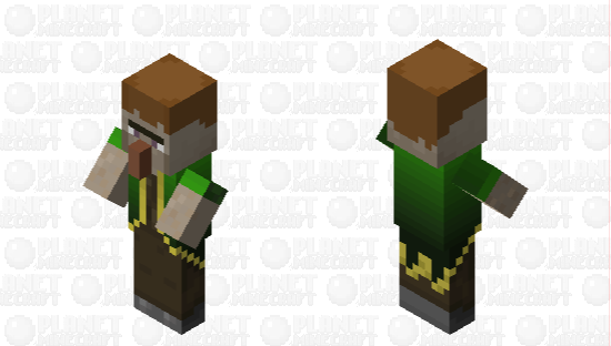 the witches apprentice Minecraft Mob Skin