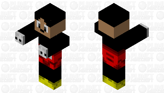 tiny mickey mouse Minecraft Mob Skin