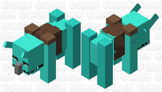 Devastador calamardo Minecraft Mob Skin