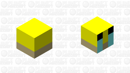 sad puffer fish Minecraft Mob Skin