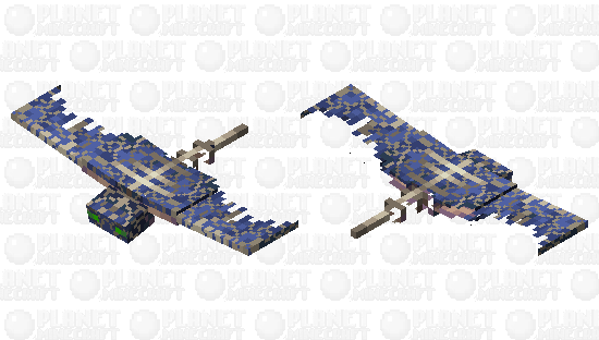 Better looking phantom Minecraft Mob Skin