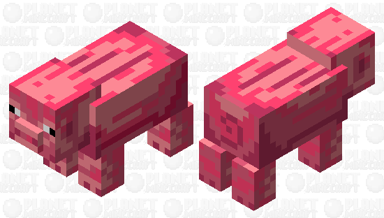 wacky pig Minecraft Mob Skin