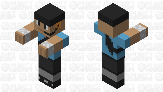 TF2 Scout (Java Zombie) Minecraft Mob Skin