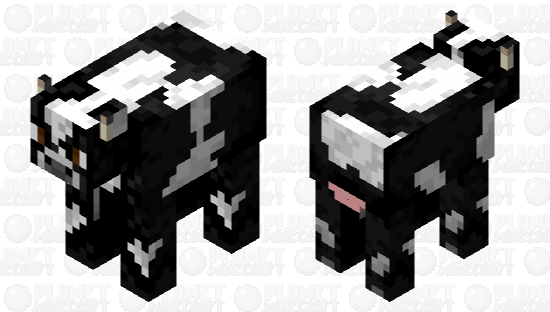 Precious Dairy Cow Minecraft Mob Skin