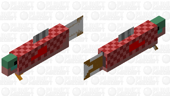 cool salmon Minecraft Mob Skin