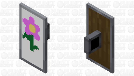 flower shield Minecraft Mob Skin