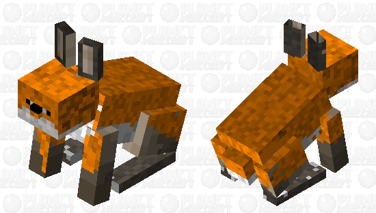 Fox KIT Minecraft Mob Skin