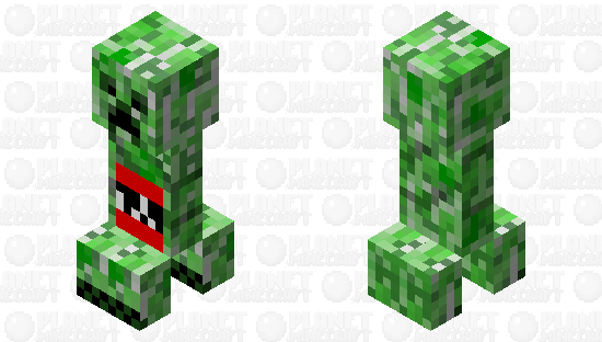 creeper tnt XD Minecraft Mob Skin
