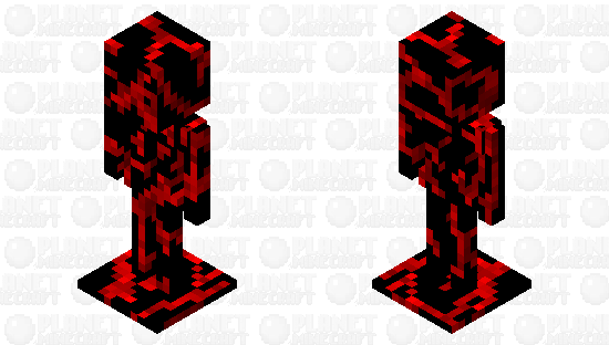 Corrupted armour stand. Minecraft Mob Skin