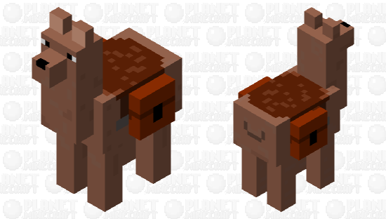carryer Llama Minecraft Mob Skin