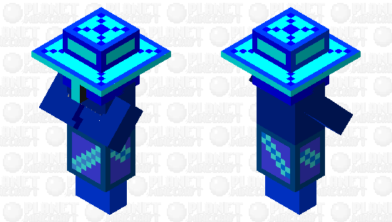 ICE Villager Minecraft Mob Skin