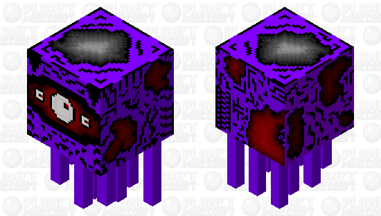 Opened Ghast of Doom Minecraft Mob Skin