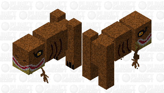 *t rex* Minecraft Mob Skin